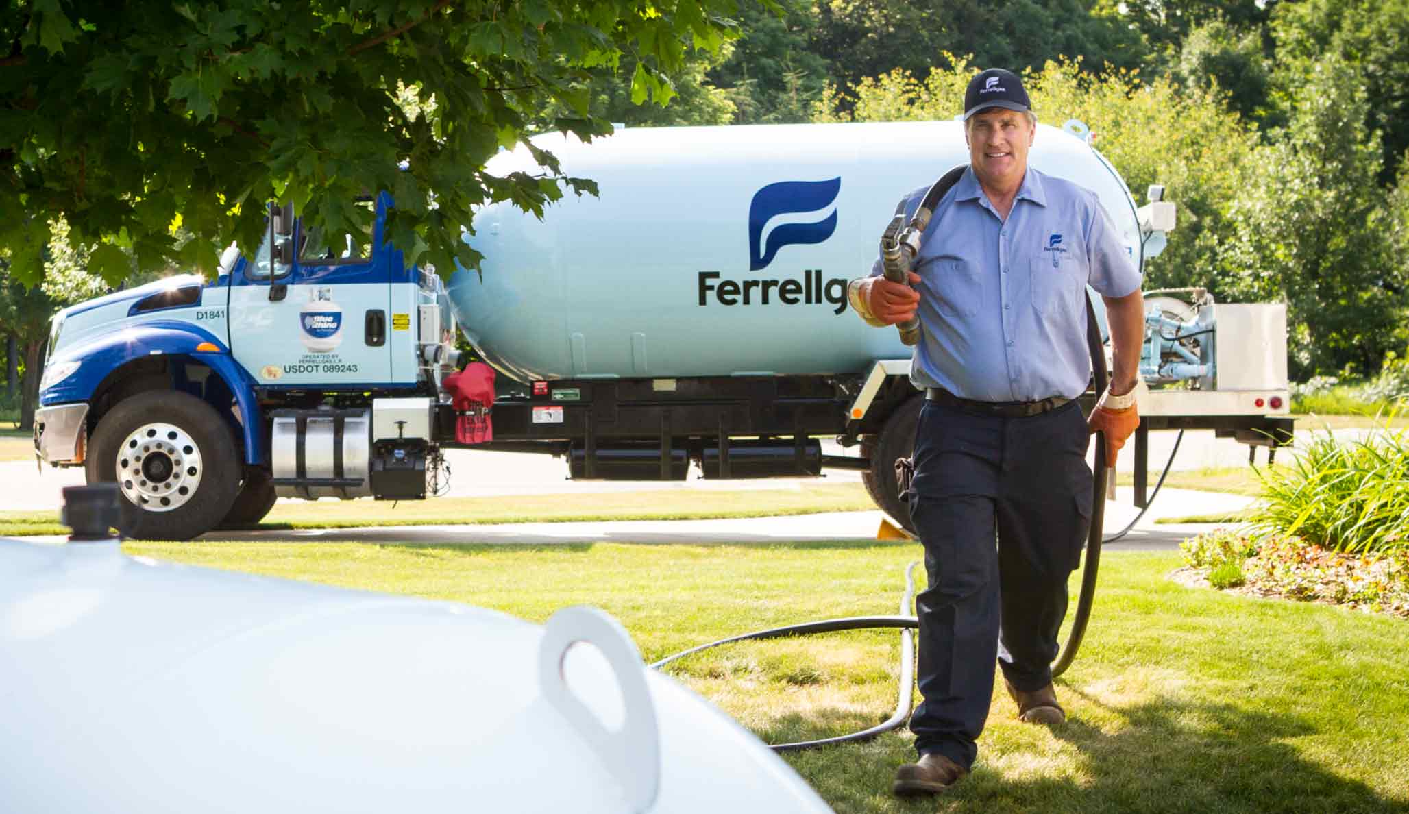 Busy homeowners enjoy the benefits of Keep Full service | Ferrellgas ...